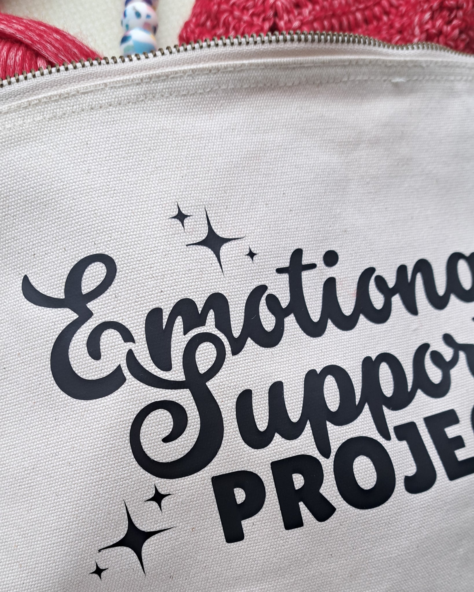 Emotional Support Project Pouch